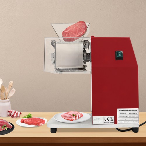 1100W Commercial Electric Meat Cutter Slicer Shredding Kitchen Cutting ...