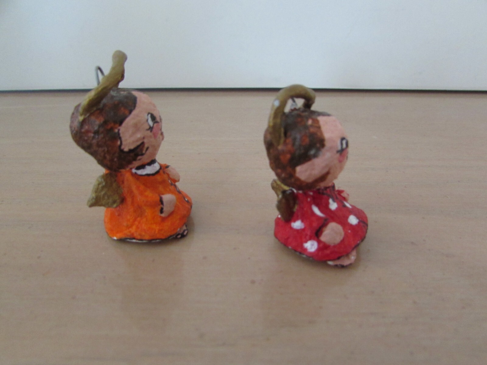 Vintage Miniature Paper Mache Angels | eBay