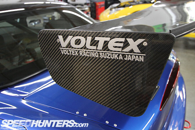 2x White VOLTEX DECAL GT WING VINYL STICKER FOR BRZ FRS 350Z 370Z S2000 ...