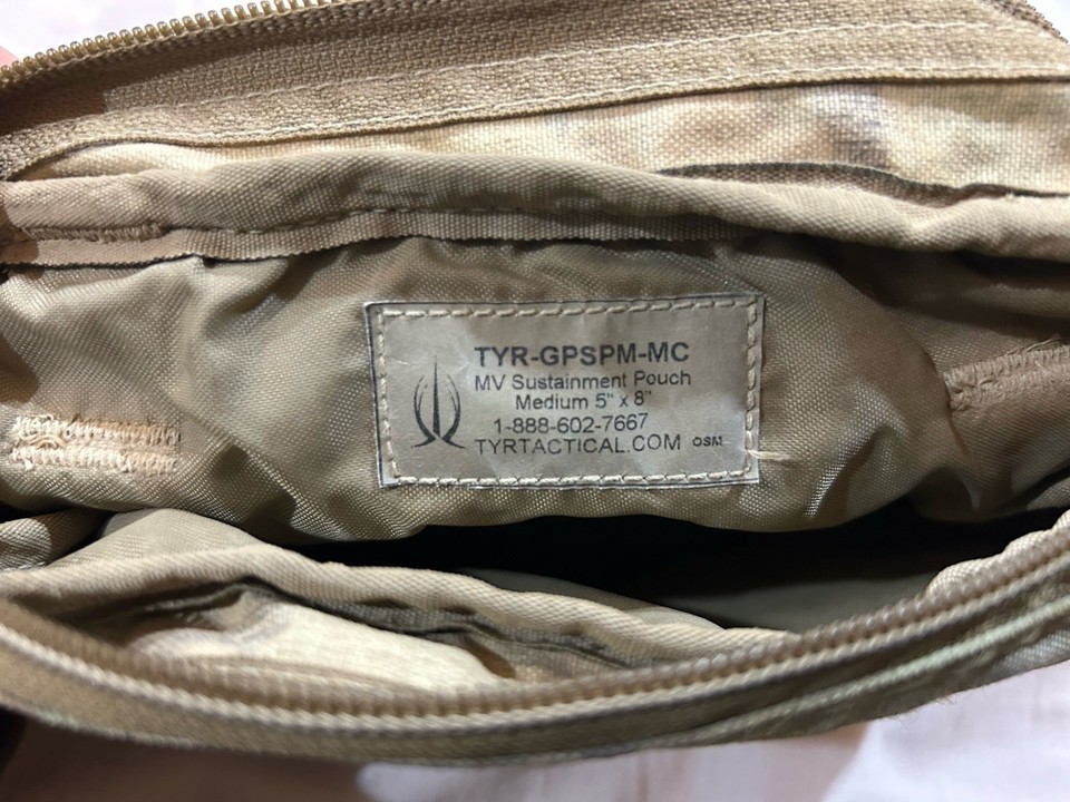 Tyr Tactical Sustainment Pouch Dangler Multicam UKSF USSF SAS Special ...