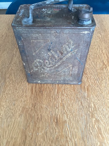 Vintage Petrol Fuel Can 1930’s REDLINE in original condition | eBay UK
