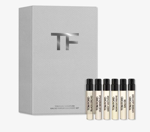 Tom Ford EDP 6 Pc Sampler Discovery Set Black Orchid Ombre Leather #M4 ...