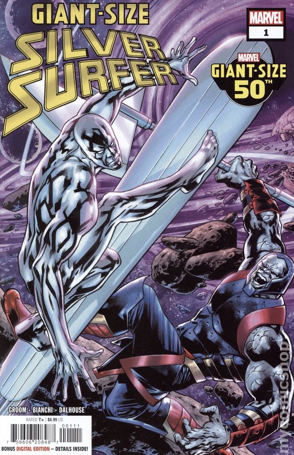 Giant-Size Silver Surfer 1A VF 2024 Stock Image | eBay UK