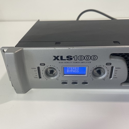 Crown XLS 1000 High Density Power Amplifier | eBay