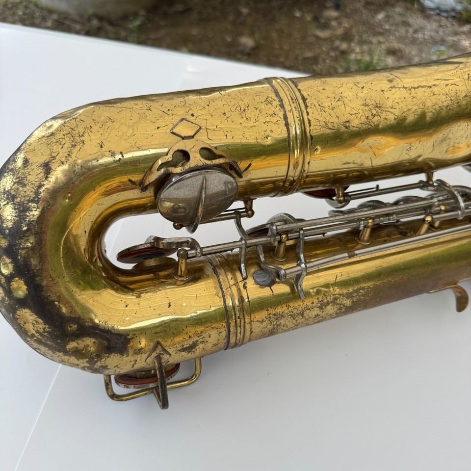 Vintage Conn "Elkhart" 12M Baritone Saxophone 1967 | eBay