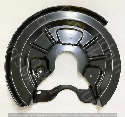 Rear Right Brake Disc Dust Cover Plate Shield For Audi A3 VW Golf Skoda ...