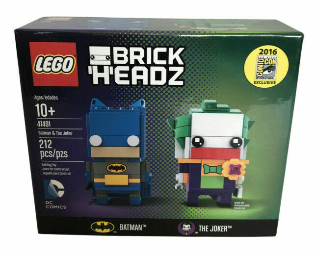 LEGO BRICKHEADZ: Batman & The Joker (41491) for sale online | eBay