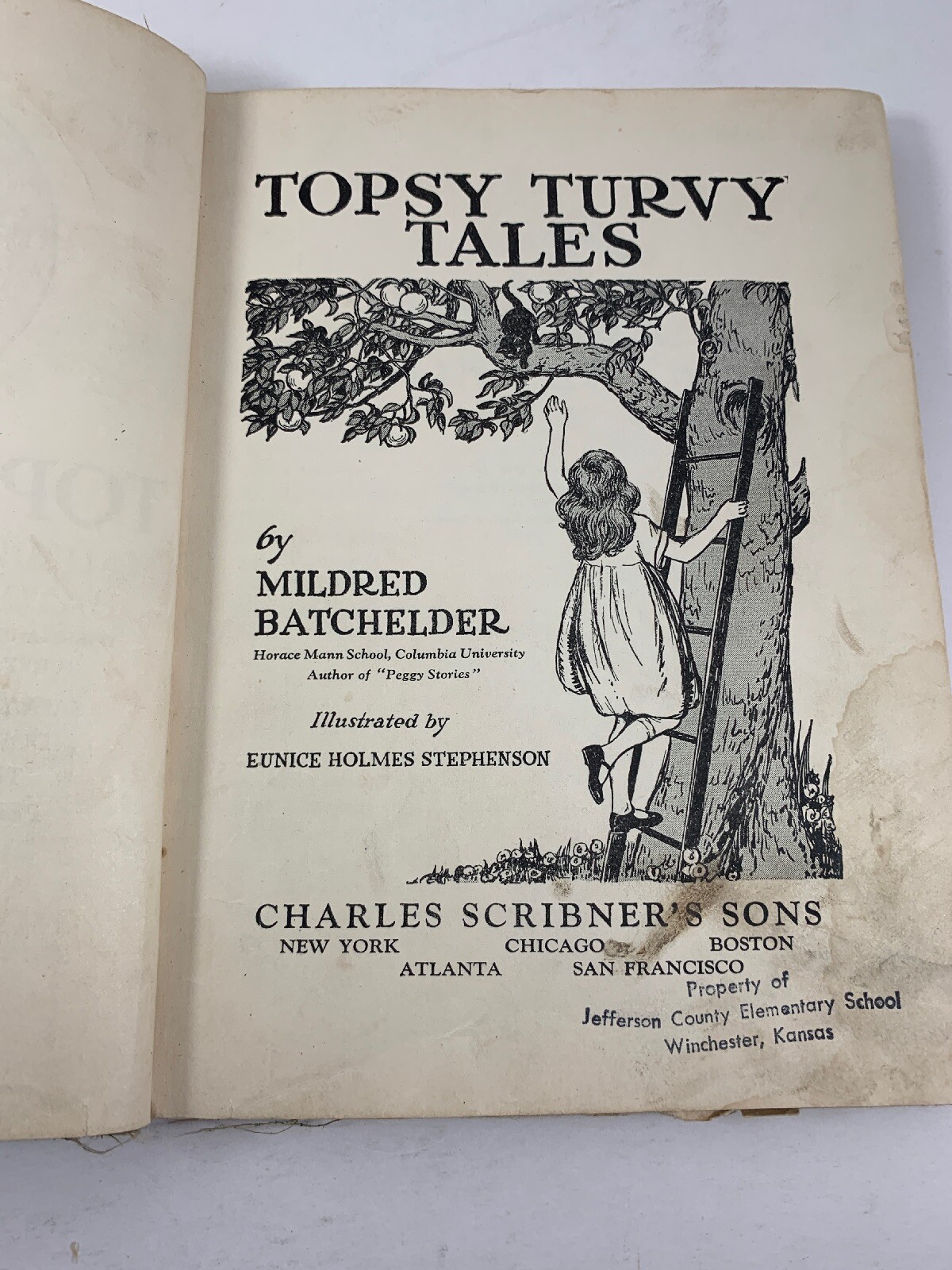Batchelder, Mildred TOPSY TURVY 1926 TALES Early Printing. | eBay