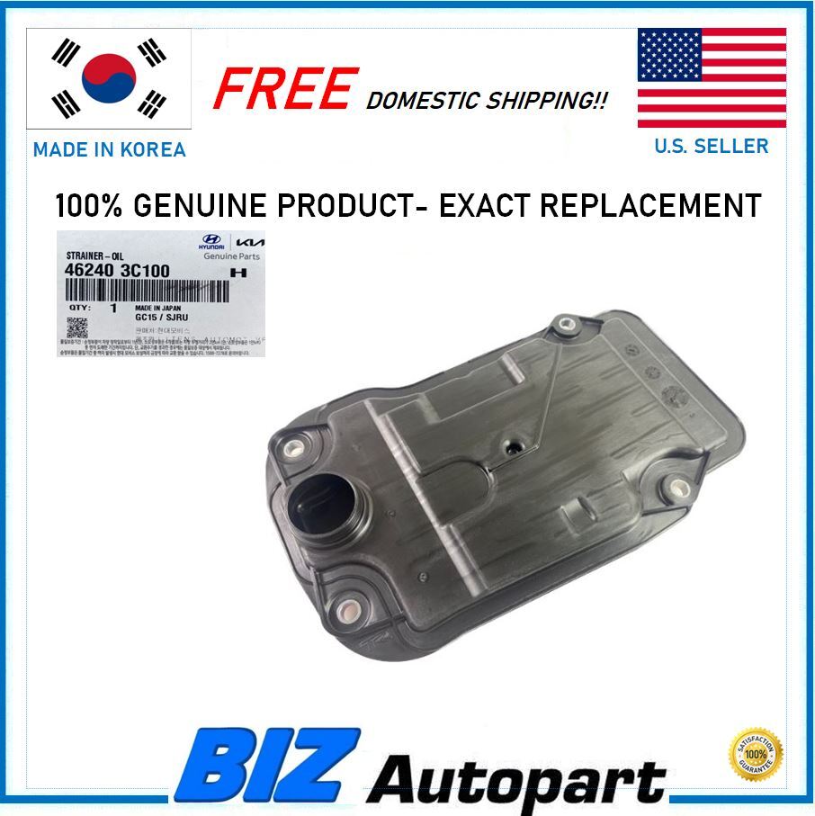 GENUINE ! OIL STRAINER FOR 2009-2014 HYUNDAI GENESIS 3.8L OE # 46240 ...