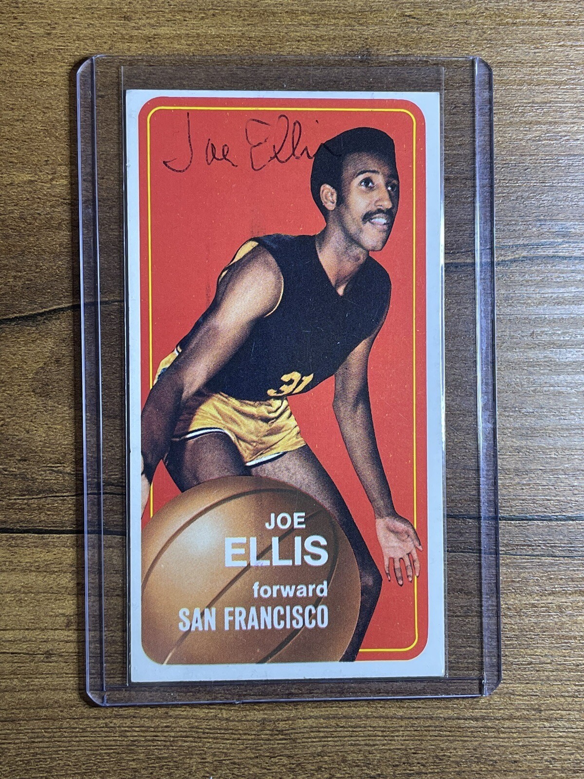 Joe Ellis Signed 1970-71 Topps Card | eBay
