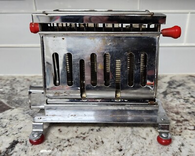 Vintage Toaster - Omega European Model with Striking Red Accents | eBay