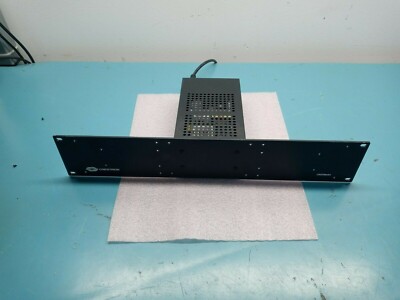 Crestron CNXRMAK Rack Mount Plate W/ 1x CNPWS-75 Regulated Power Supply ...