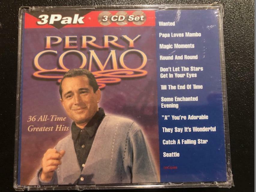 Perry Como 36 All Time Greatest Hits 2000 Timeless Music 3 CD Set (best ...