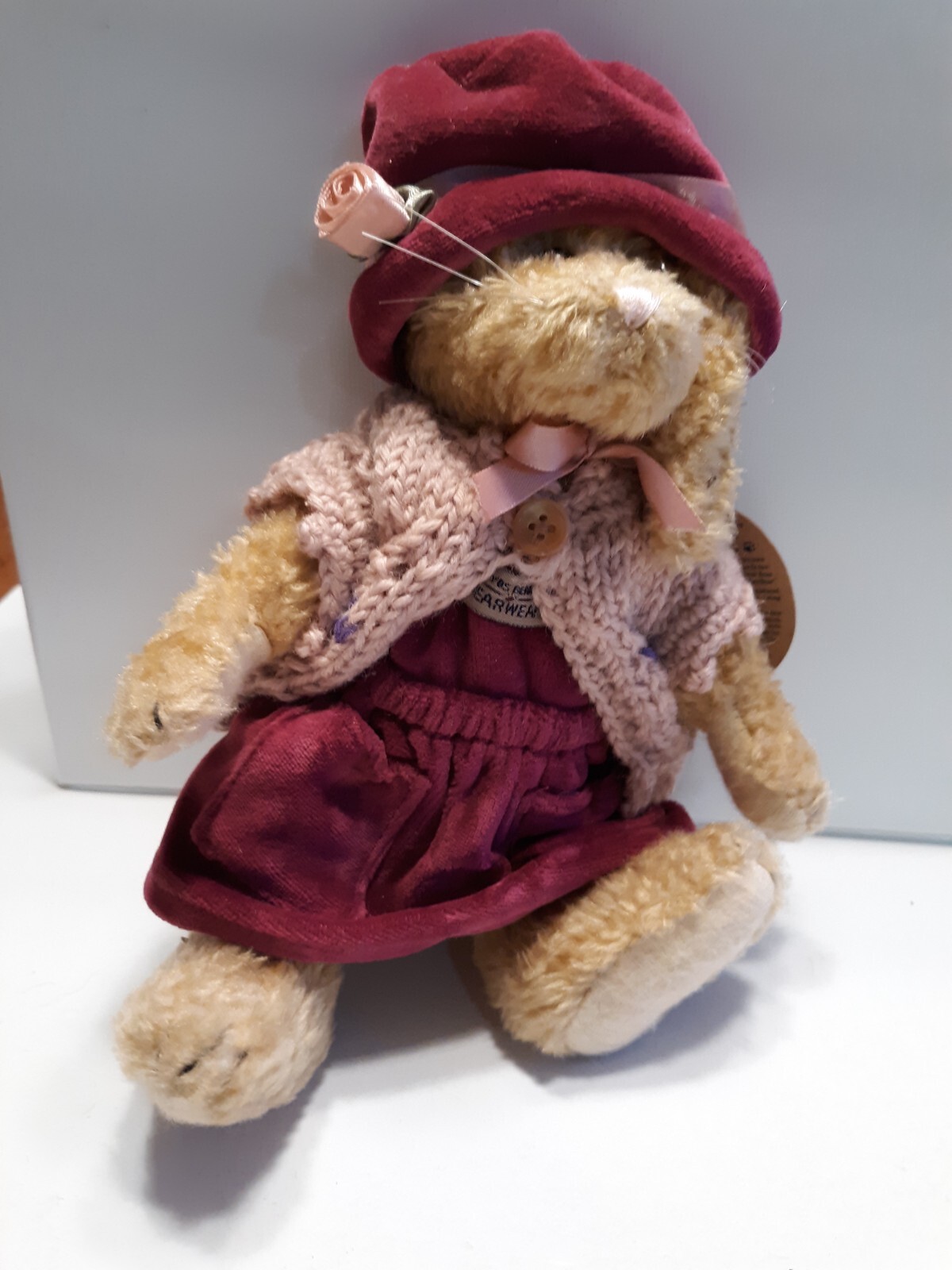 Boyds Bear plush Bailey Bear ...NEW with tag 9" long | eBay