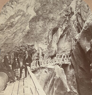 USA STATI UNITI Box Canyon 1901 Foto Stereo Vintage | eBay