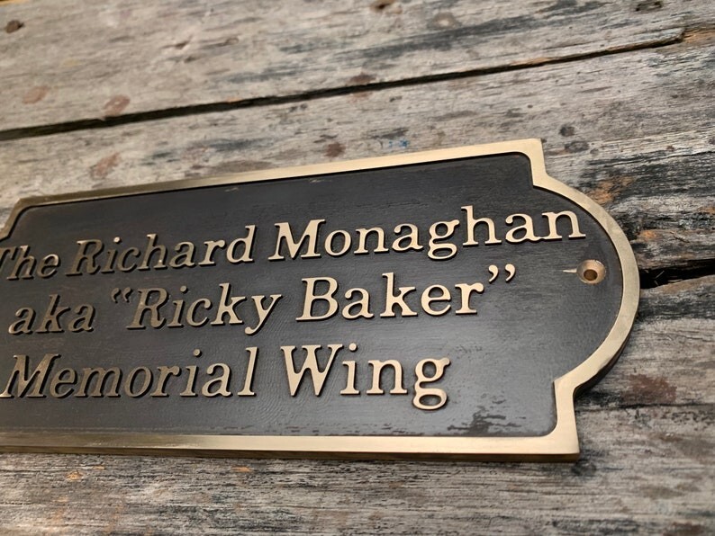 Cast Brass custom door signs & plaques - Custom language plaques ...