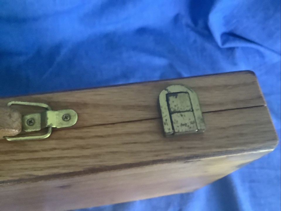 Vintage Backgammon Board Game Set With Wooden Case | eBay UK