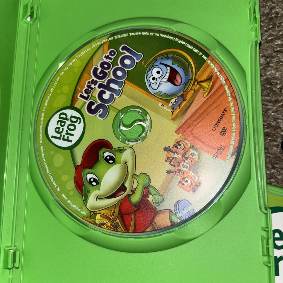 Leap Frog Educational DVD Lot Of 12 Letter Factory, Math Circus, Word ...