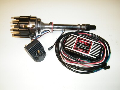MSD Street Fire Ignition Scorpion Billet Aluminum Distributor SBC BBC ...