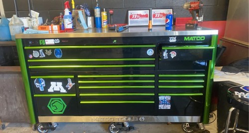 Matco Tool Box 6s W/power Triple Bank | eBay