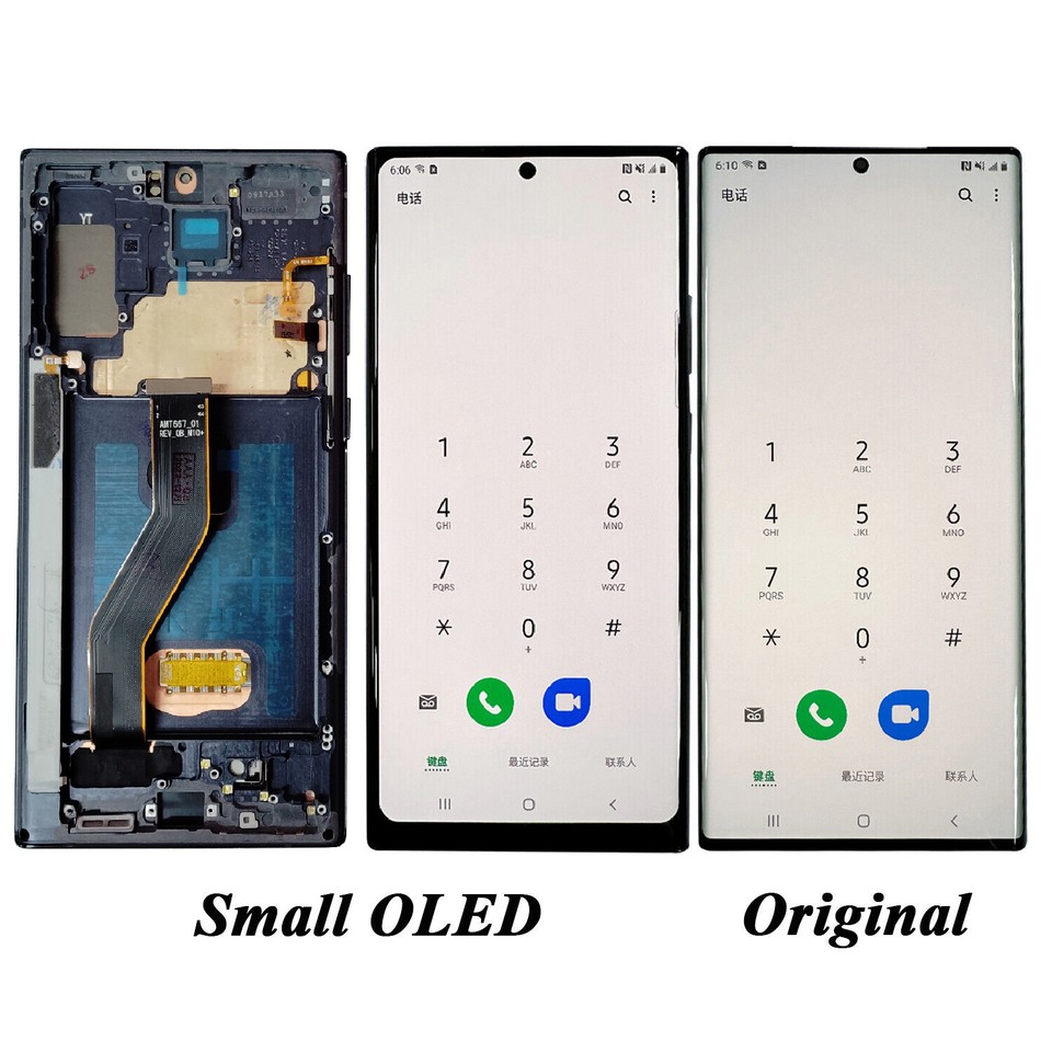 LCD Display Touch Screen Assembly For Samsung Galaxy Note 10 Plus SM ...