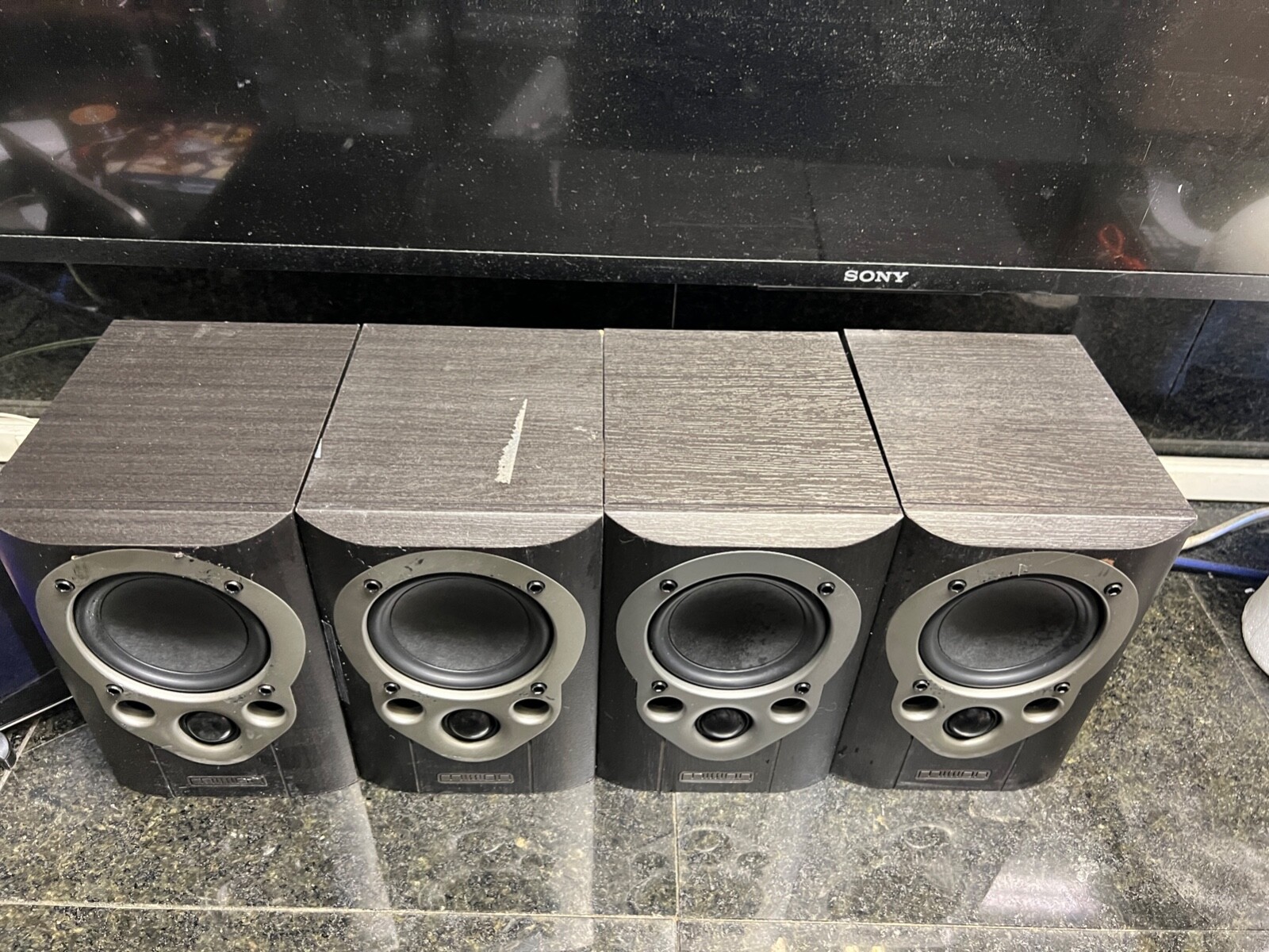 Mission m30i 2-Way Bookshelf Speakers-FOUR -TESTED | eBay