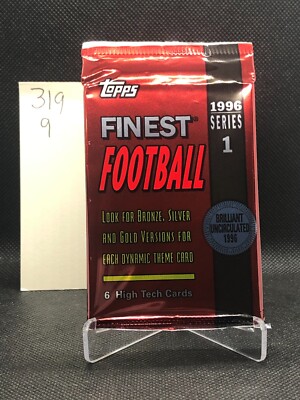 SINGLE PACK Topps Finest Football 1996 Series 1 NFL Sealed (1) | eBay