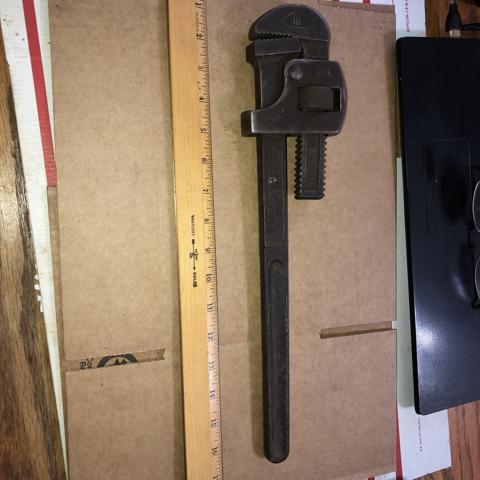 Vintage 18” Improved Stillson Pipe Wrench USA | eBay