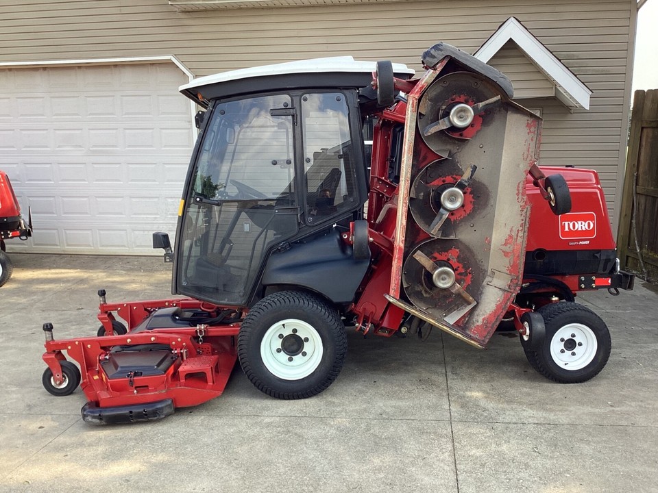 2019 Toro 5910-D GroundsMaster wide area Mower Cab and Air 4x4 Diesel ...