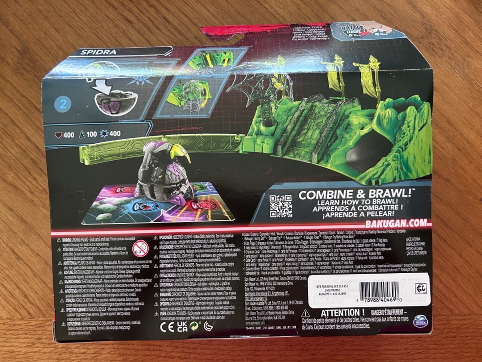 Bakugan Generation 3 Insect Clan Training Set Spidra - New In Box | eBay
