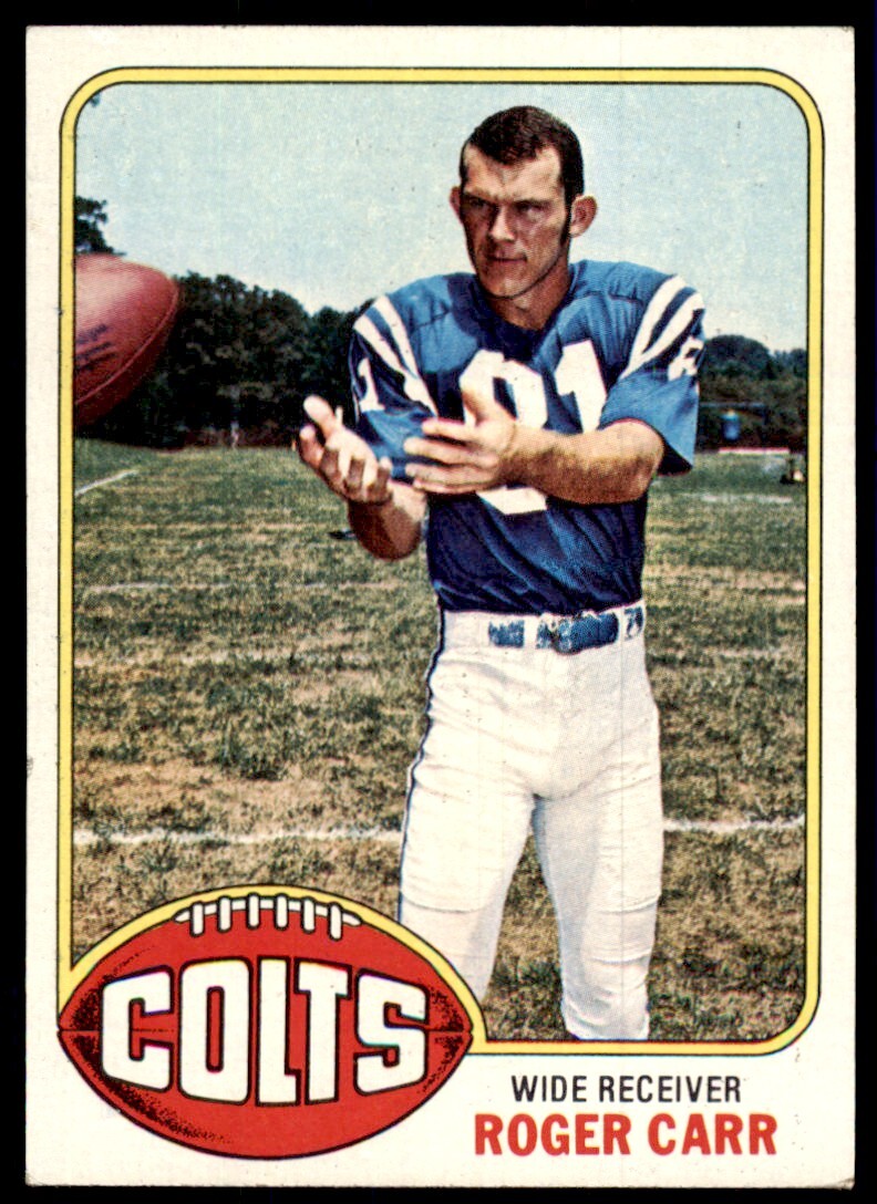 1976 Topps Roger Carr Football Card Baltimore Colts #193 | eBay