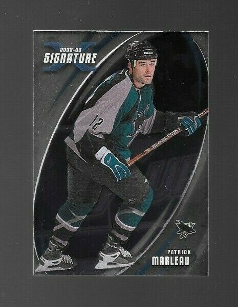 2002-03 Be A Player Signature Series Patrick Marleau #69 San Jose ...