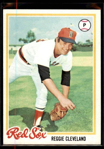 1978 Topps Reggie Cleveland #105 Boston Red Sox | eBay