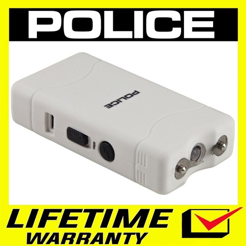 POLICE Stun Gun 800 380 BV Mini USB Rechargeable with LED Flashlight ...