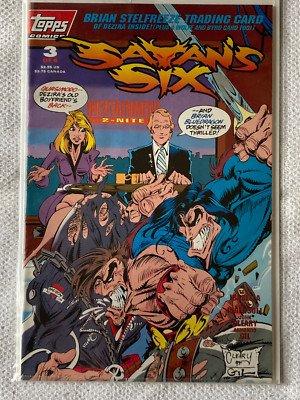 Satan's Six #3 (of 4) 1993 VF+/NM Topps Comics Cleary/Gil Polybagged | eBay