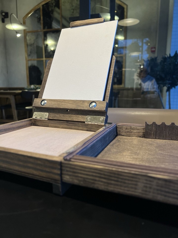 Travel Set Portable Paint Box , Mini Pochade Box, Artist Paint Set ...