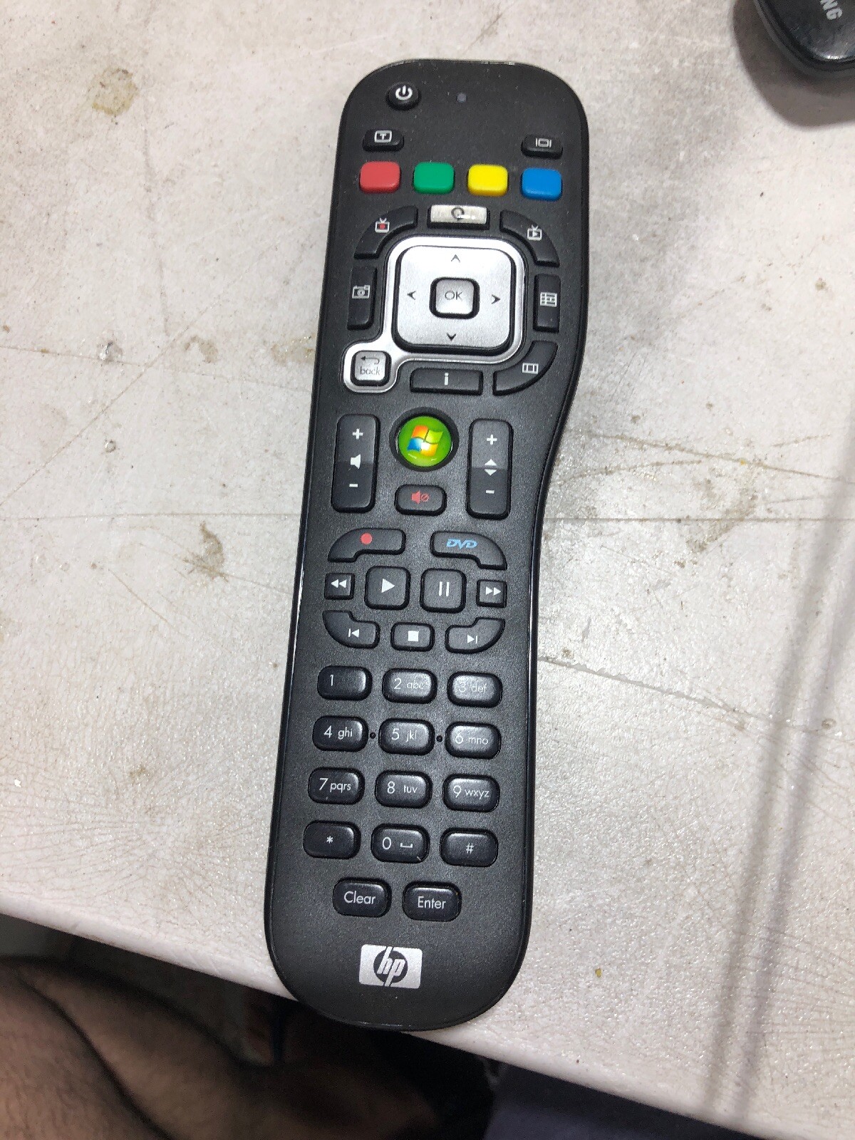 GENUINE ORIGINAL HP MEDIA CENTER RC1804912/06 RC6 REMOTE CONTROL 438483 ...