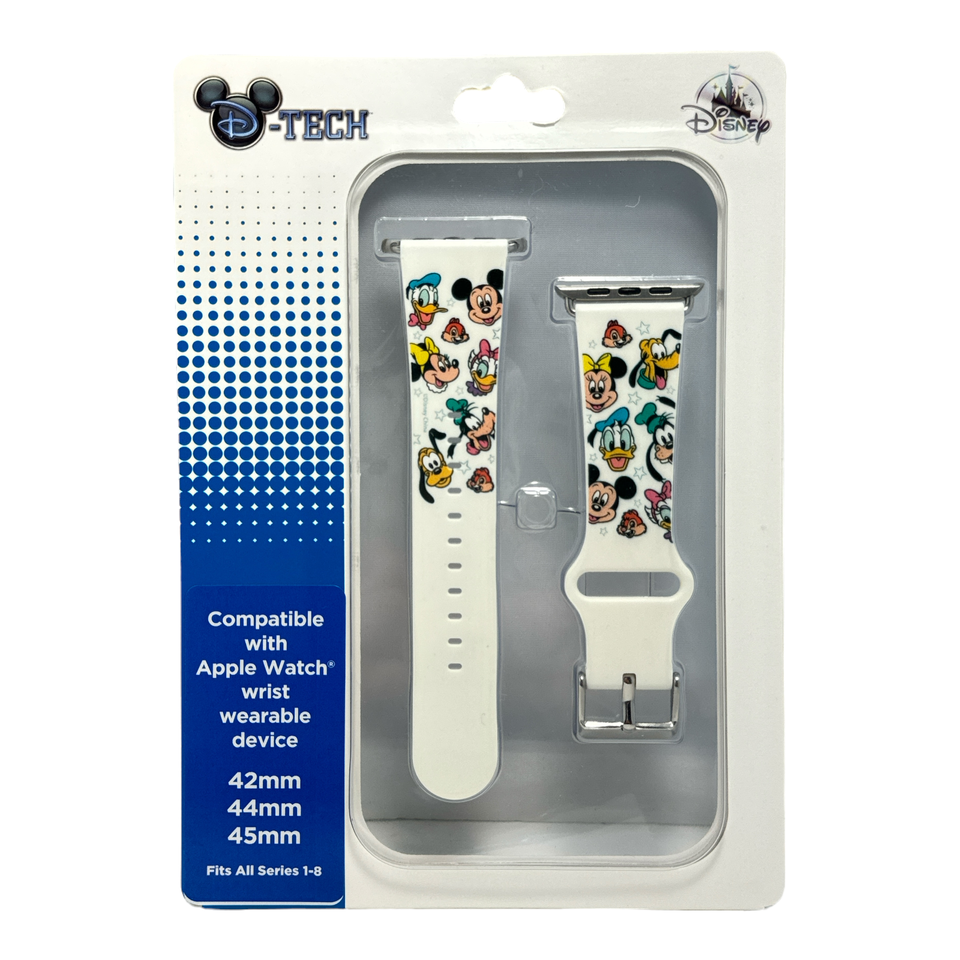 Disney Parks D-Tech Apple Watch Band -Mickey Mouse & Friends- You Pick ...