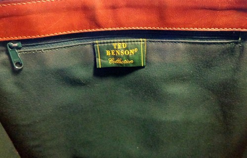 Ted Benson Leatherware Collection Shoulder Bag Made in Italy | eBay