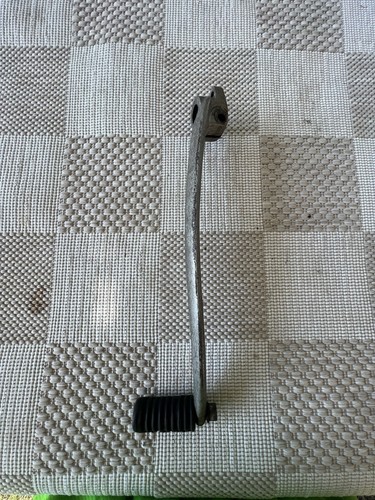 57-74 Harley Ironhead Left BRAKE PEDAL Mid Control XL K Model 42409-52 ...