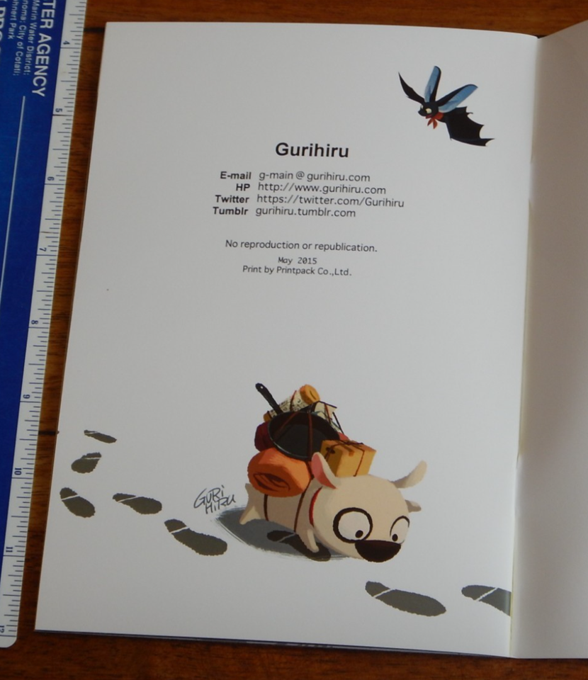 VERY RARE - GURIHIRU SKETCHBOOK - MAY 2015 - COMIC CON EXCLUSIVE | eBay