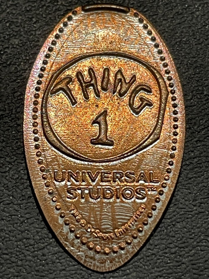 Thing 1 Universal Studios Zc Elongated Penny #030254 | eBay
