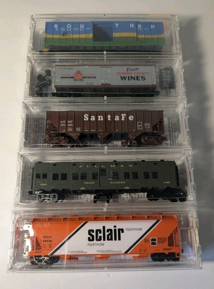 Micro Trains N Scale Freight Cars Multiple Skus - 10 Pack | eBay