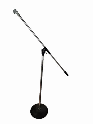 MINT KMD Adjust Studio Heavy Mic Stand, Boom, Cast Iron Base NOS ...