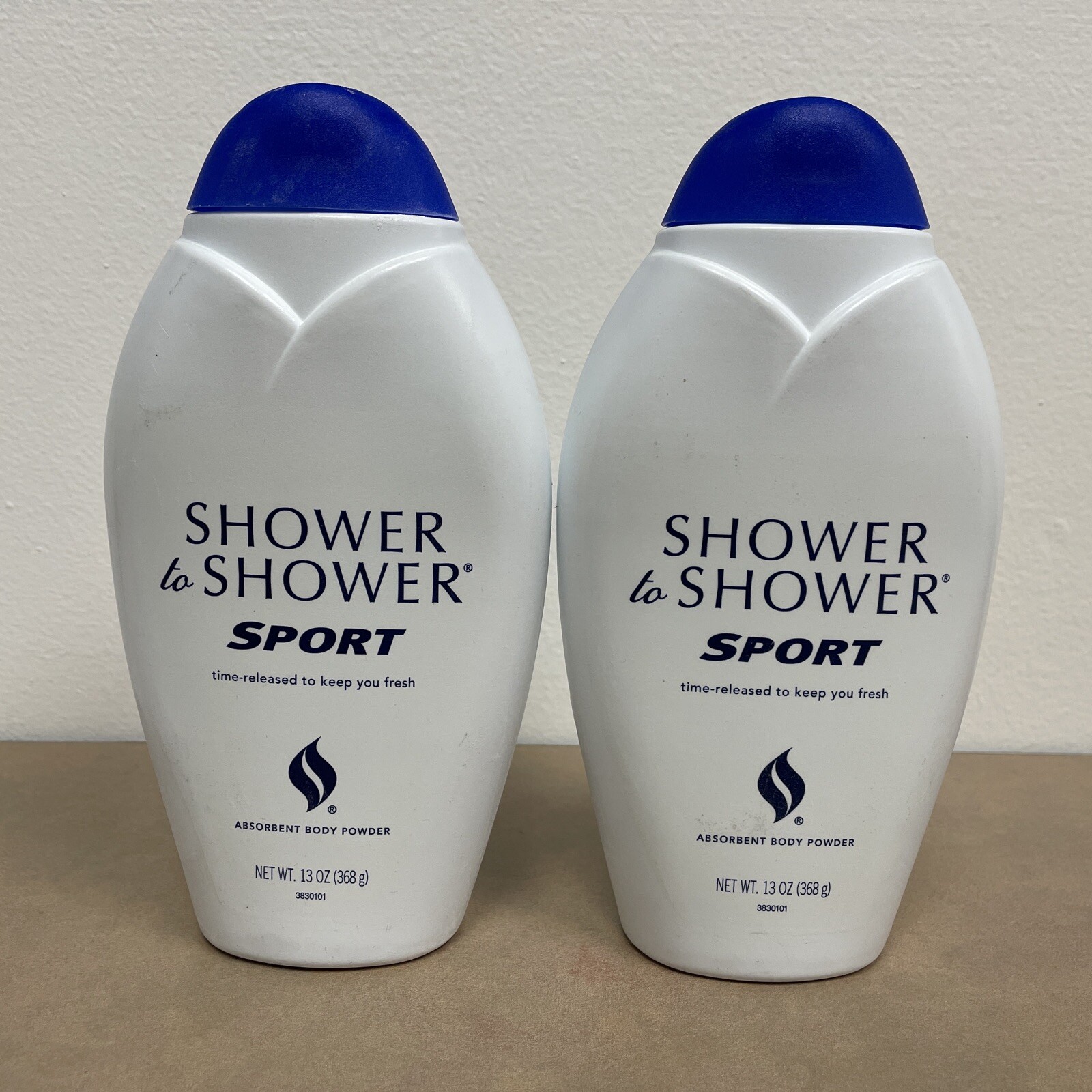 SHOWER TO SHOWER Sport Absorbent Body Powder - 13oz 2Pack 324208456132 ...