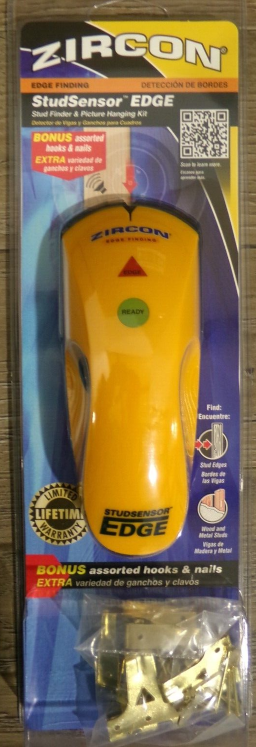 Zircon StudSensor EDGE, Stud Finder and Picture Hanging Kit, New A2 | eBay