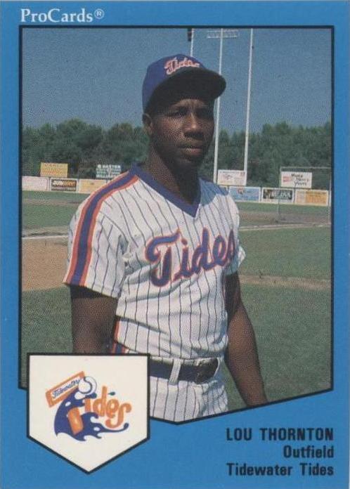 1989 ProCards Minor League Team Sets - Lou Thornton #1954 for sale ...