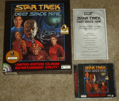 Star Trek DS9 Limited Edition Entertainment Utility PC CD 1996 | eBay