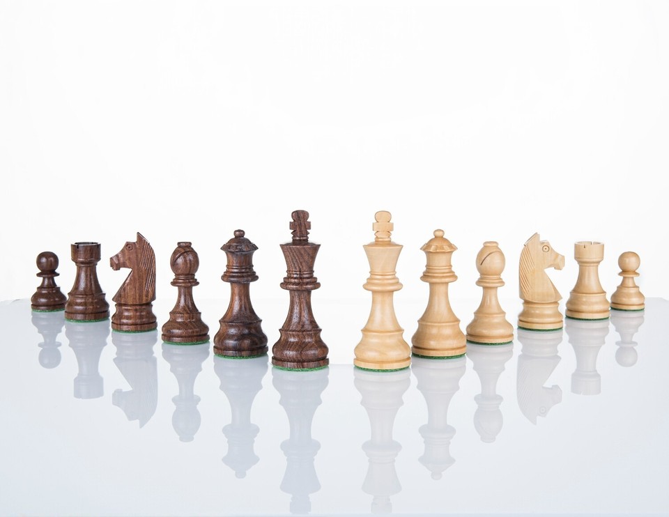 DGT NON-Electronic Wooden Timeless Pieces - Tournament Chessmen 95 mm ...