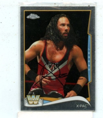X-PAC 2014 Topps Chrome In Person On card Auto Autograph #110 MCW ...
